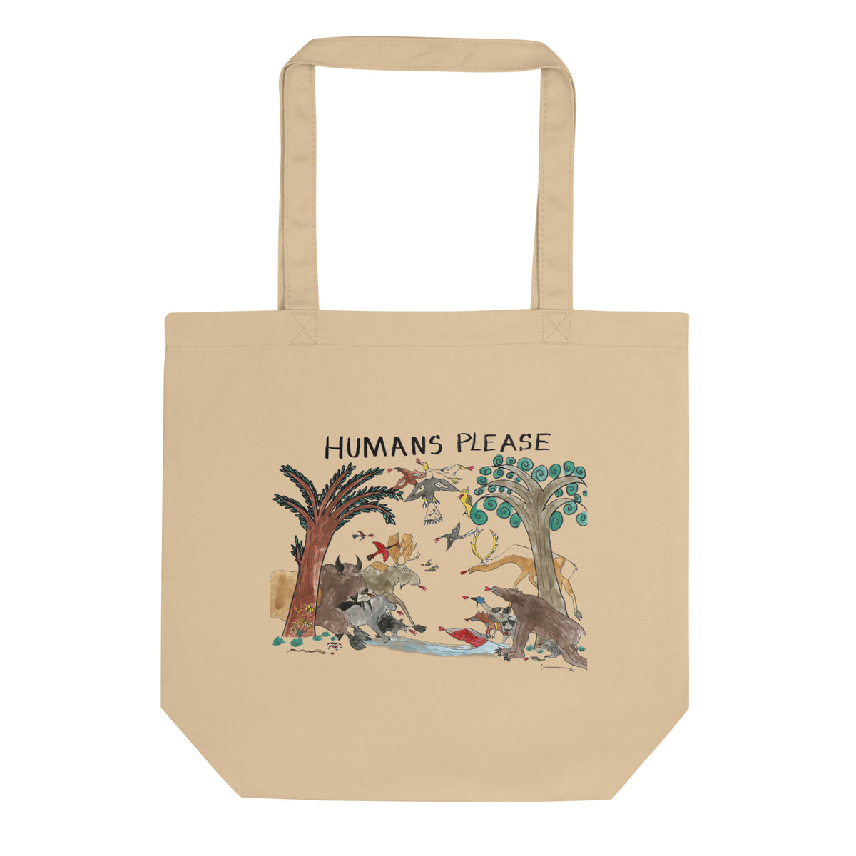 Humans Please - Organic Tote – Gathering Tribes