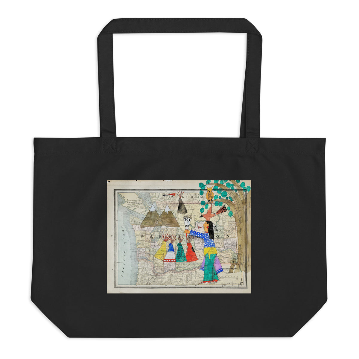 Twin Peaks and The Hawk Tote Bag – Gathering Tribes