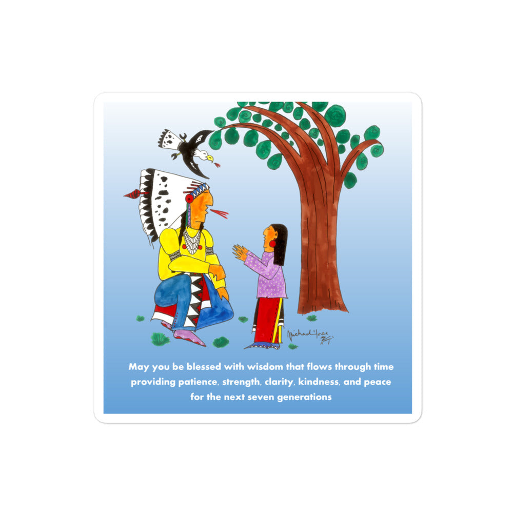 Wisdom - Sticker – Gathering Tribes